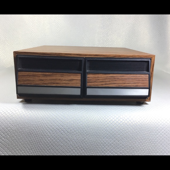 Storage & Organization | Vintage Audio Cassette Storage Two Drawer Case ...